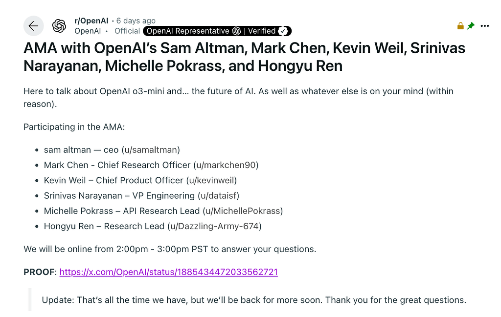 OpenAI AMA 상위14개 추천 질문을 통해 AI의 미래를 엿보다 - 최신 소식 - 공부하우 커뮤니티